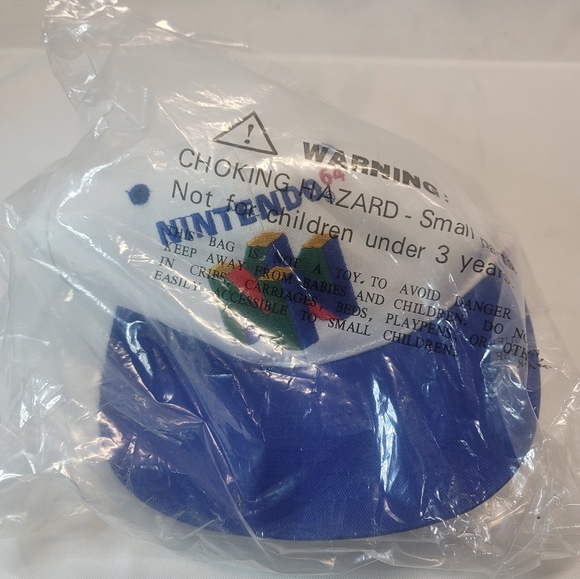 Accessories | Vintage 9s Nintendo 64 Super Mario 64 Snapback Promo Hat ...